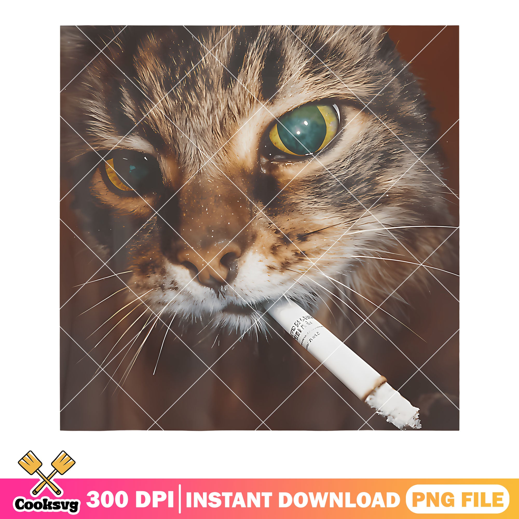 Funny smoking cat cigarette png, funny memes png, cute cat png – Cooksvg