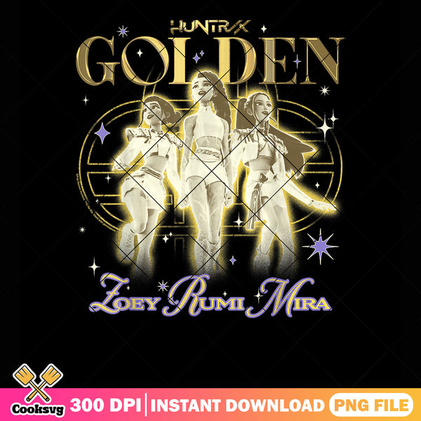 Golden fit design png, huntrix song png, huntrix logo png – Cooksvg