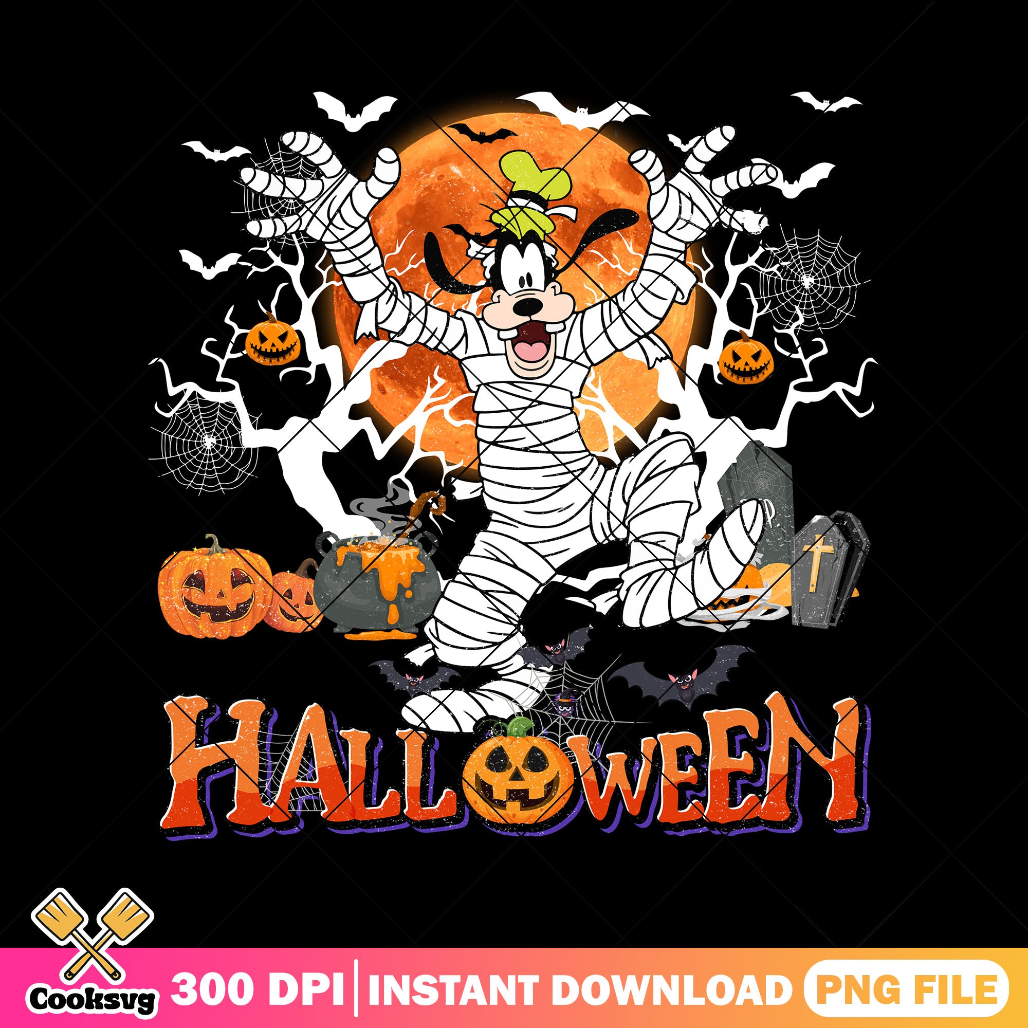 Goofy bandaged monster png, goofy disney png, disney halloween png ...