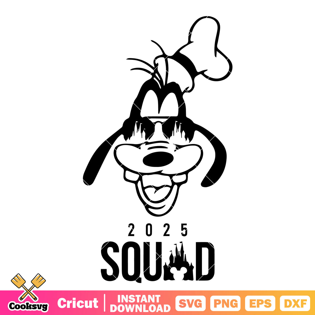 Goofy dog head 2025 squad svg, goofy head svg, disney squad svg – Cooksvg