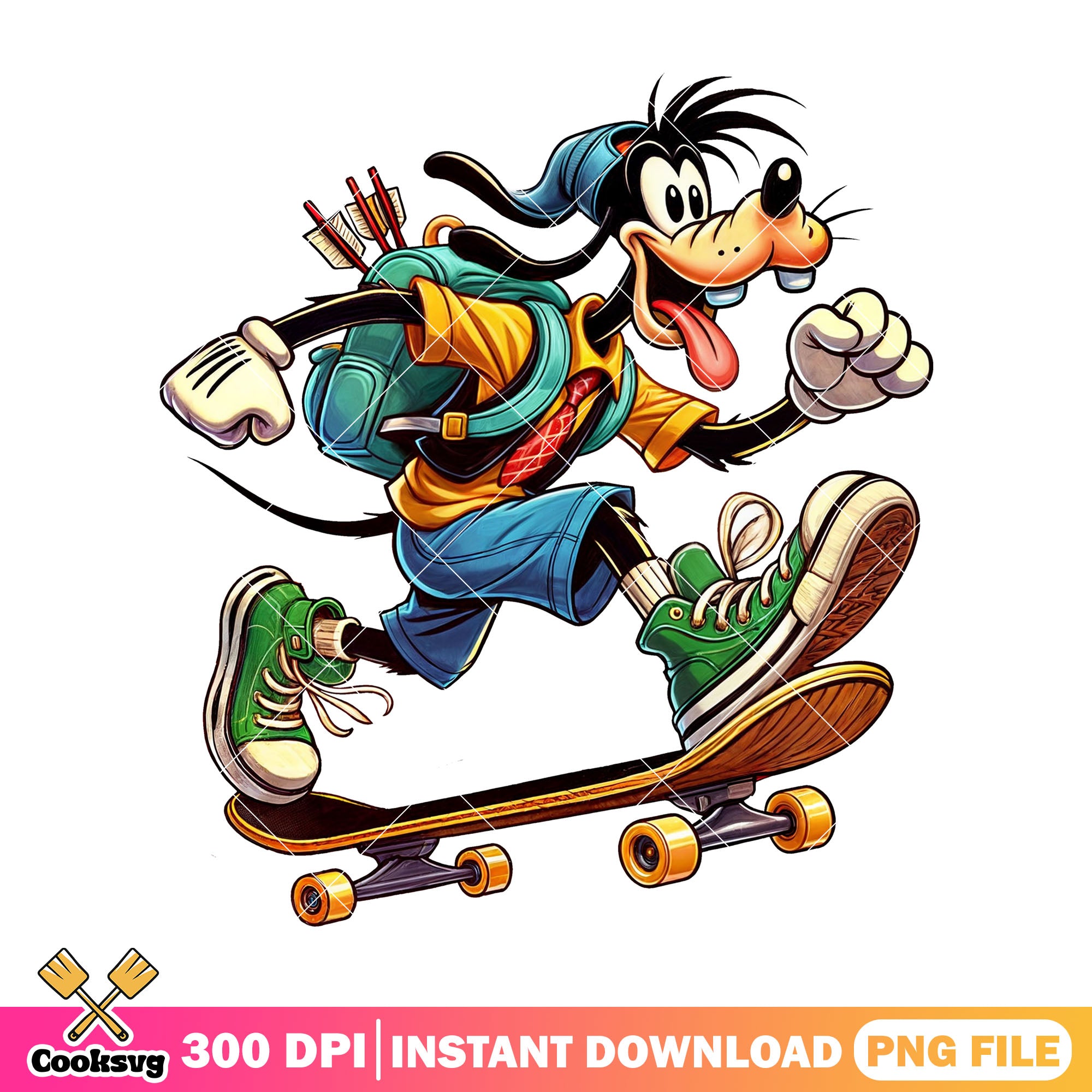 Goofy going school png, goofy dog png, welcome back to school png – Cooksvg