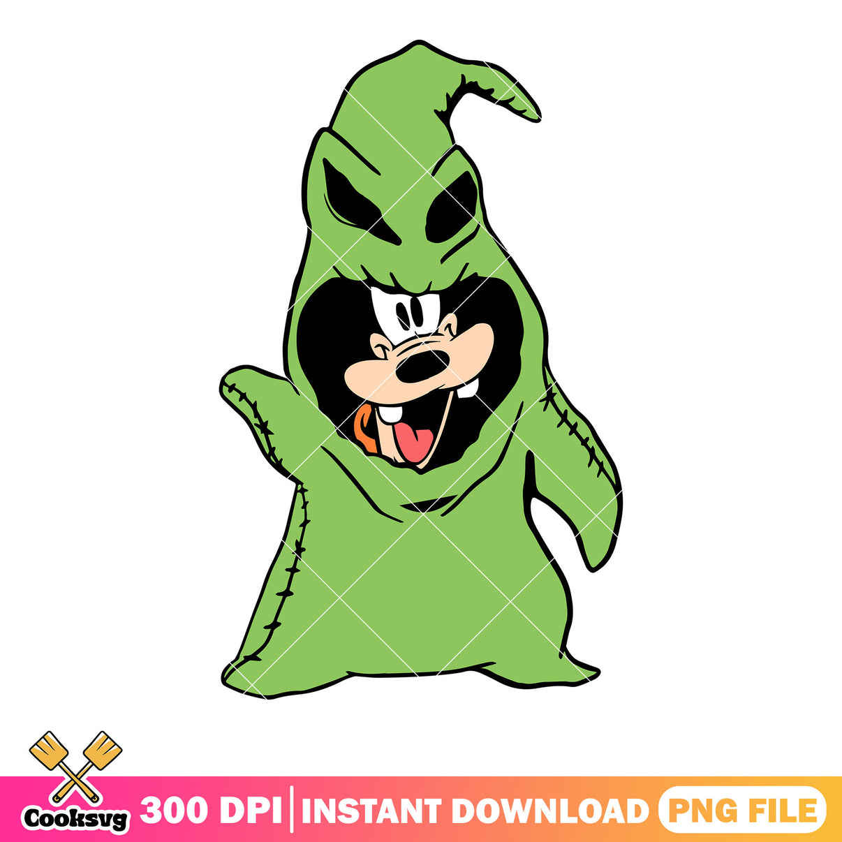 Green scary monster png, scary halloween png, goffy character png – Cooksvg