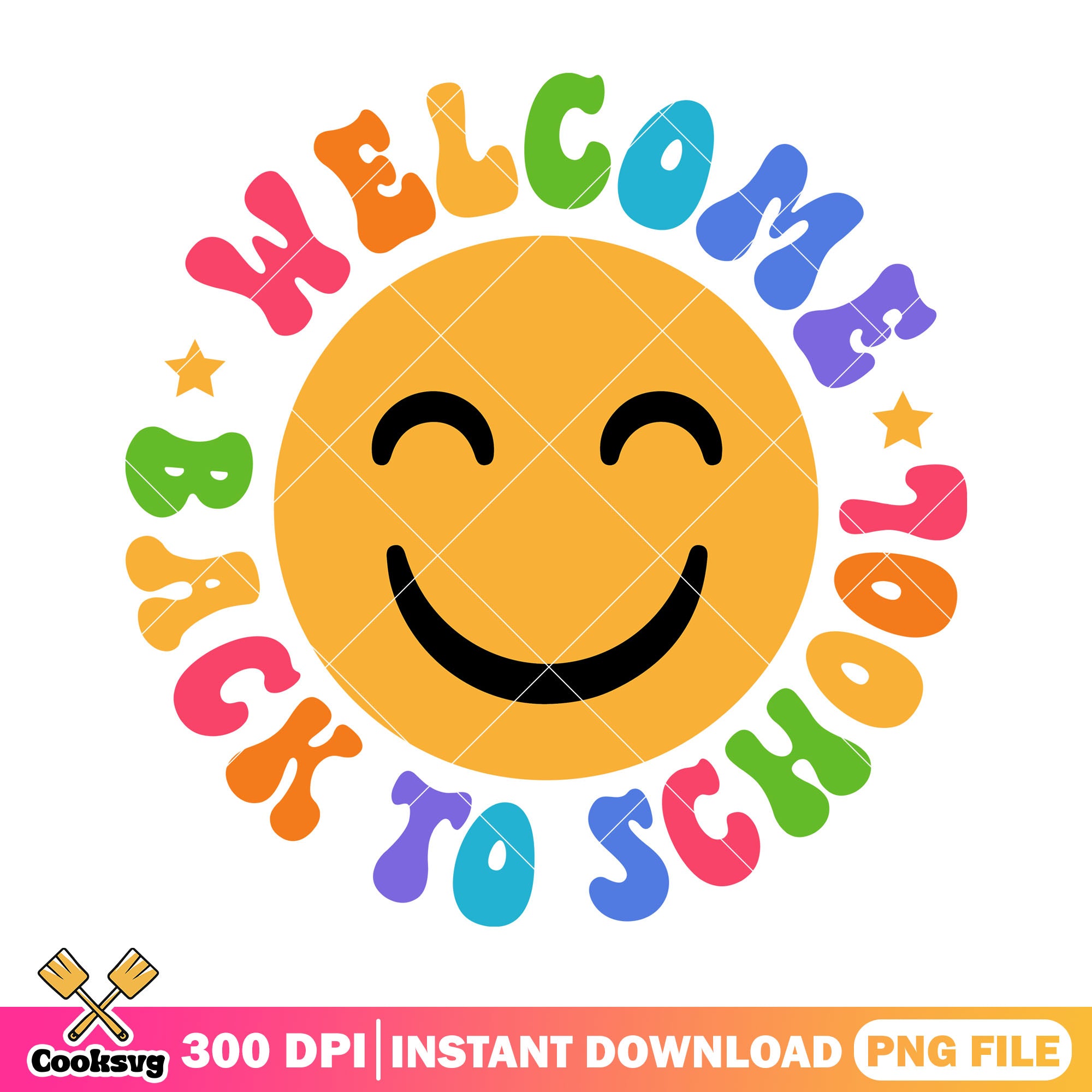 Happy back to school png, welcome back to school png, face smile png ...
