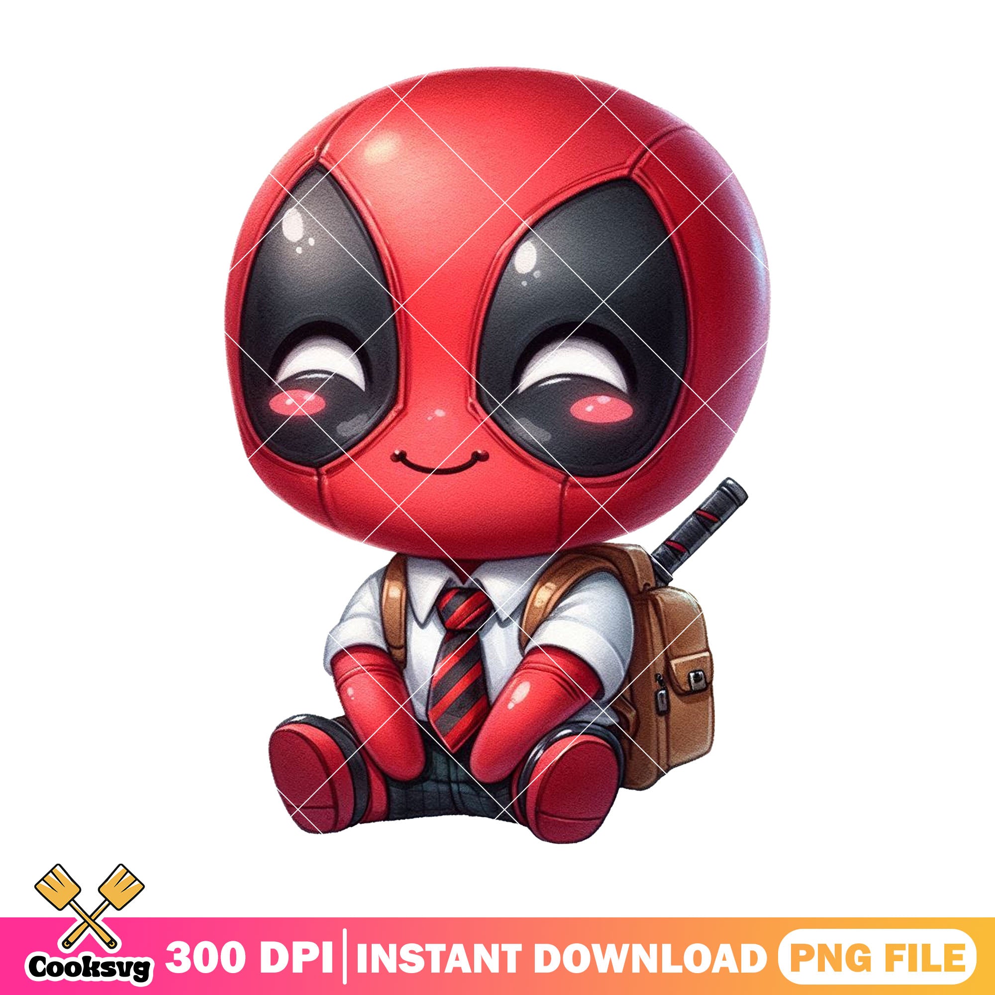 Happy deadpool design png, marvel comic png, back to school art png ...