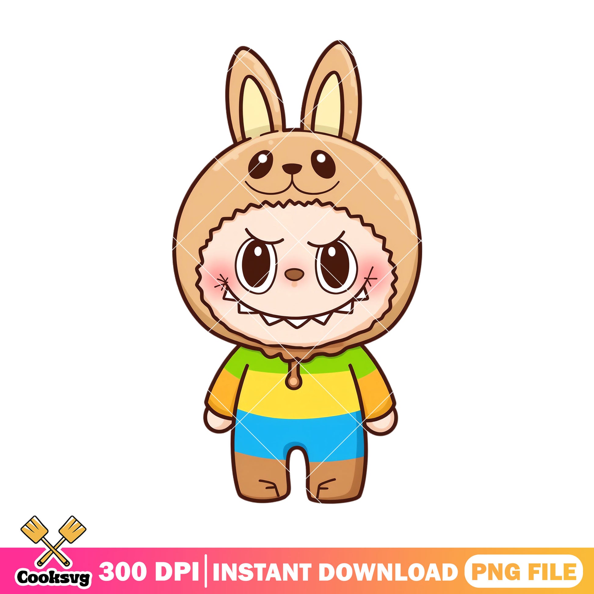 Happy labubu design png, labubu monster png, labubu popmart png – Cooksvg