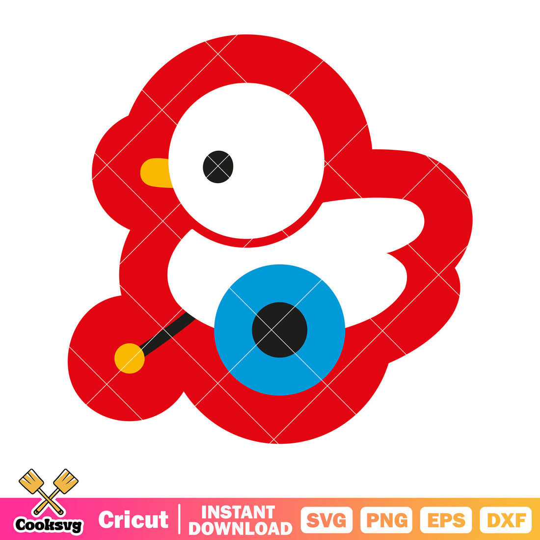 Hello kitty red bird svg, hello kitty bird svg, kitty cat svg – Cooksvg