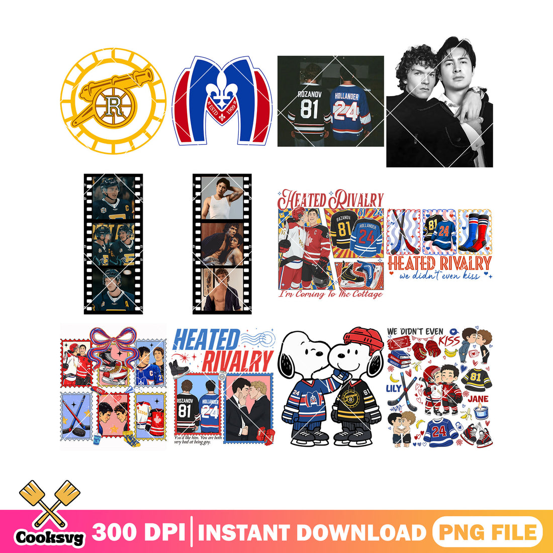 Hockey logo heated png bundle, boston raider png, montreal voyageur pn ...