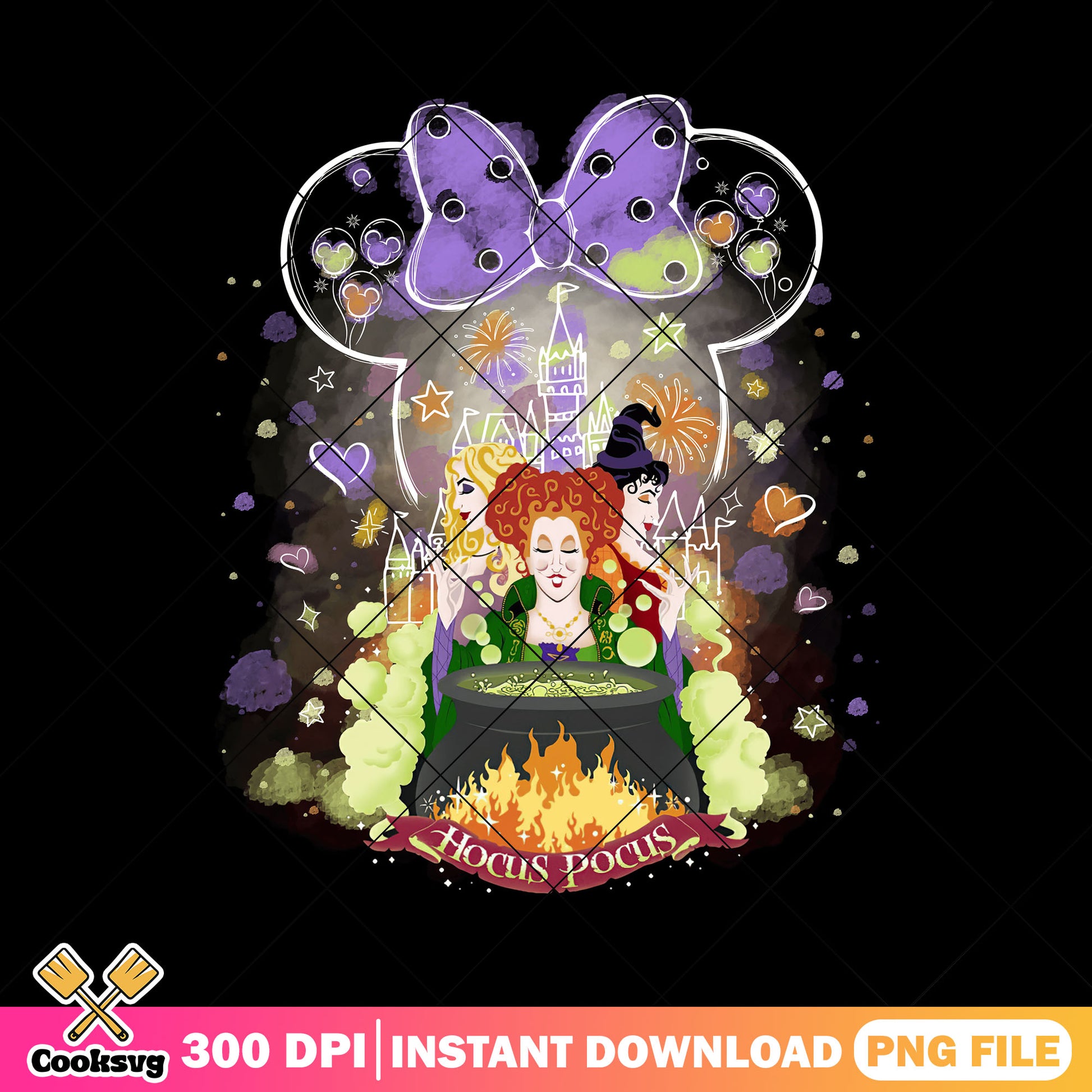 Hocus brew disney png, disney castle png, hocus pocus house png – Cooksvg