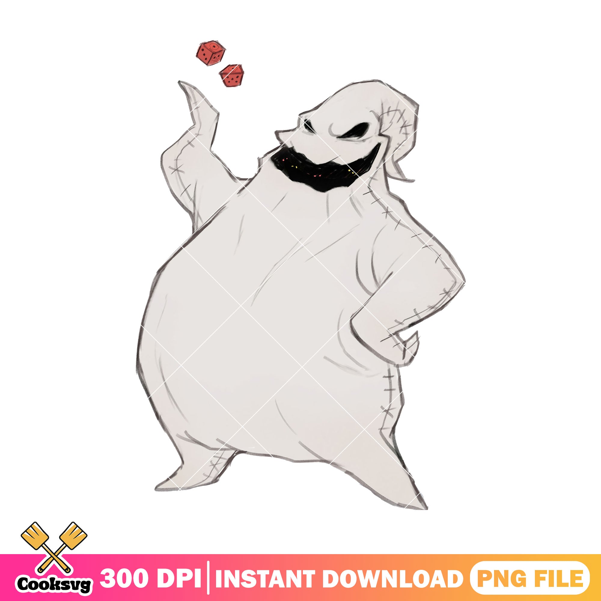 Horror oogie boogie design png, horror oogie boogie png, halloween png ...