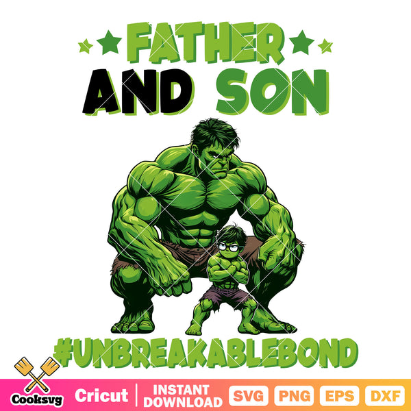 Hulk hero marvel father and son svg, father and son svg – Cooksvg