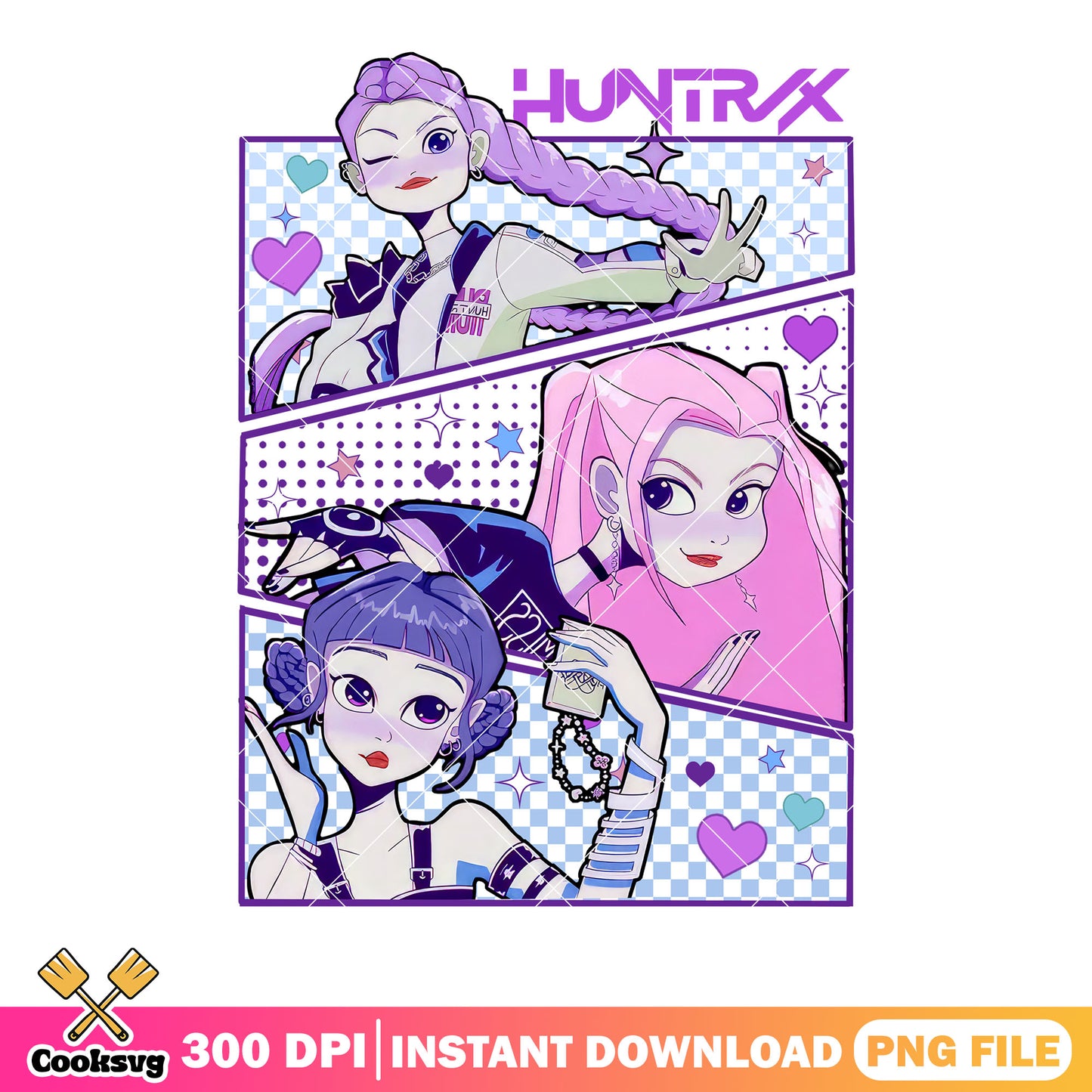 Huntrix girl box png, kpop demon hunters png, huntrix netflix png – Cooksvg