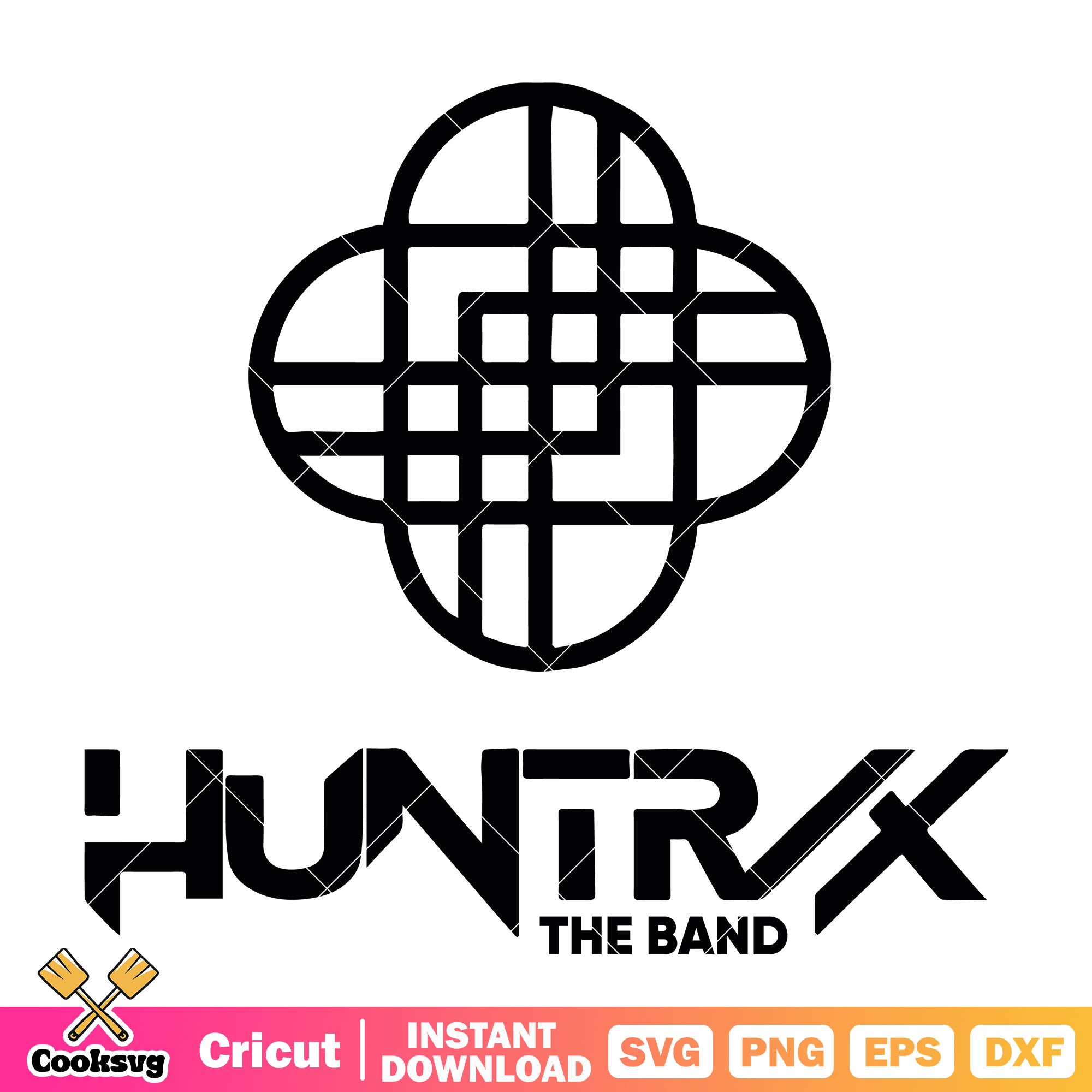 Huntrix the band outline svg, huntrix band svg, kpop huntrix svg – Cooksvg