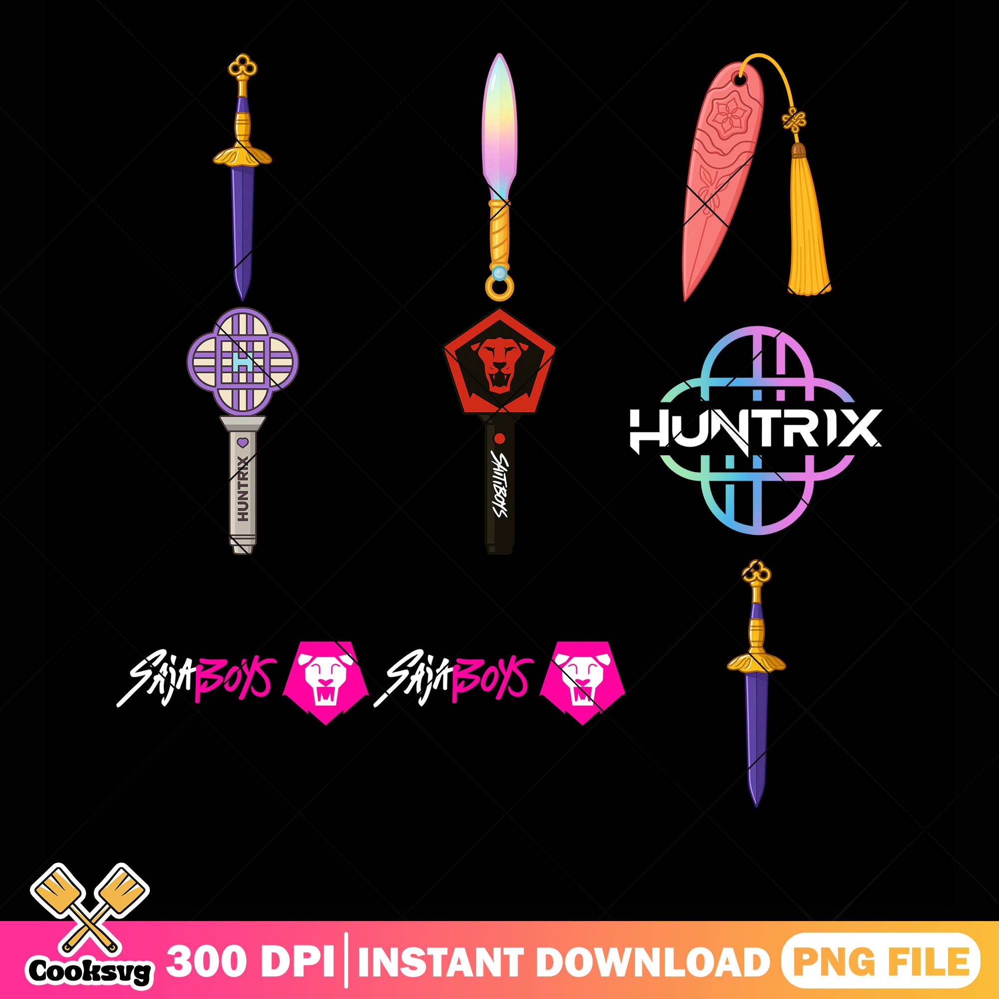 KPOP Demon Hunters – Cooksvg