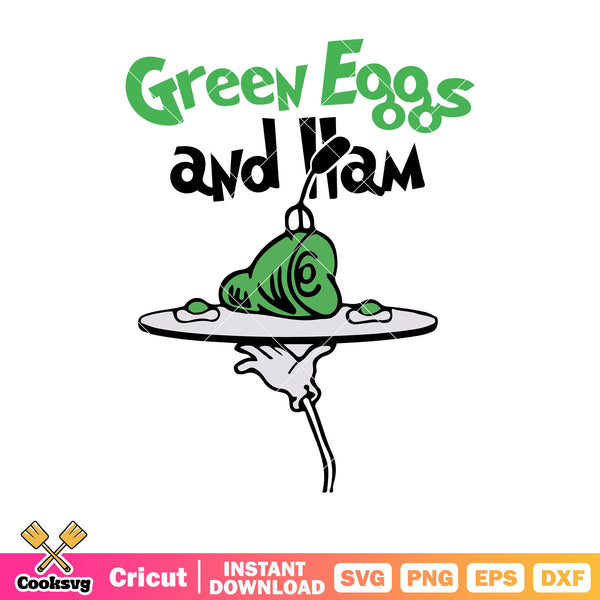 I do not like green eggs and ham dr seus svg, green eggs and ham svg ...