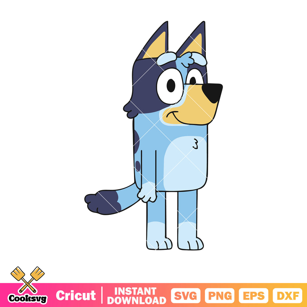 Images bluey dog character svg, bluey movie posters svg, cartoon bluey ...