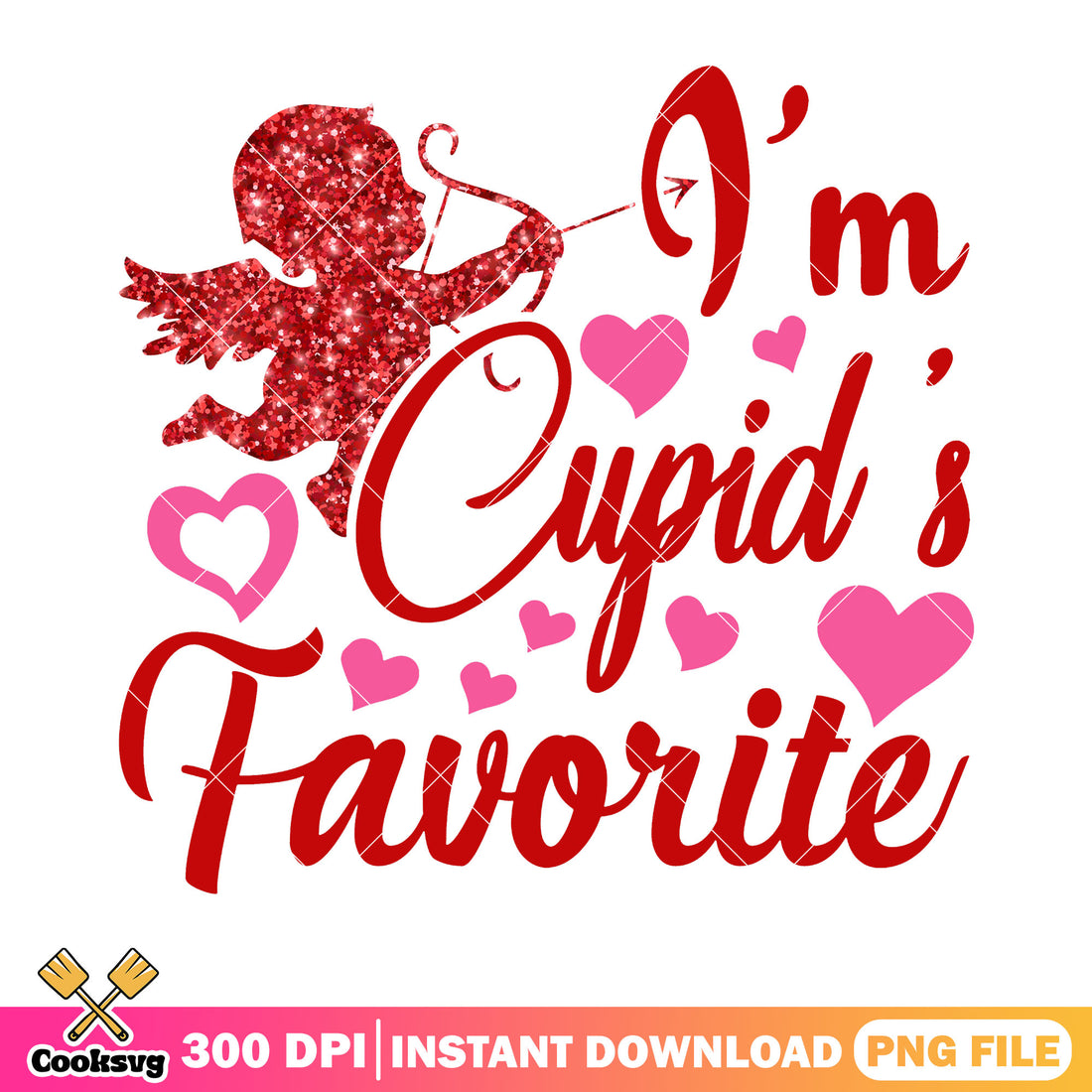 Im cupid facorite png, valentines cupid png, valentine vibes png – Cooksvg