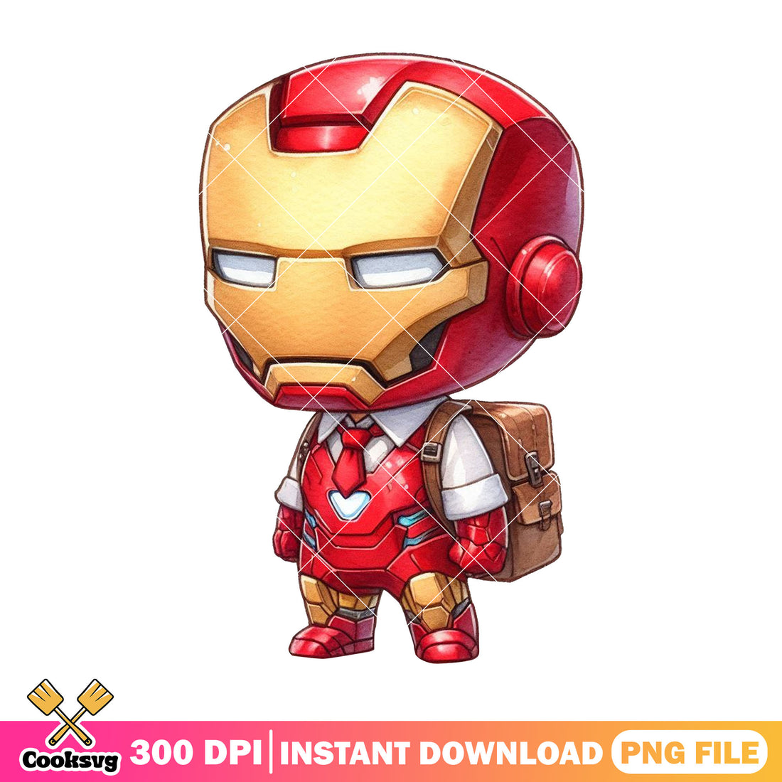 Iron man back school png, marvel comic png, back to school idea png ...
