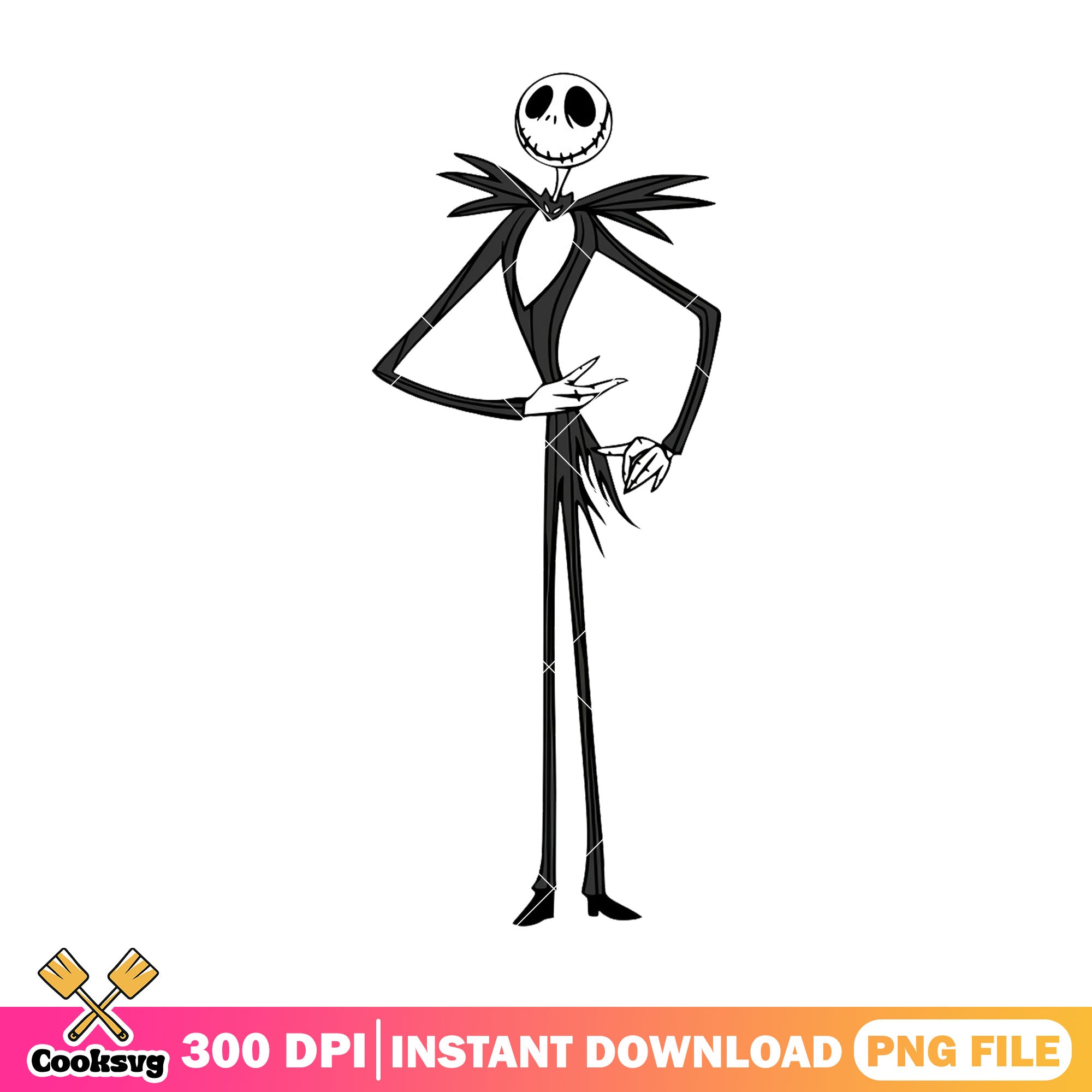 Jack standing design png, halloween cartoon png, disney art png – Cooksvg
