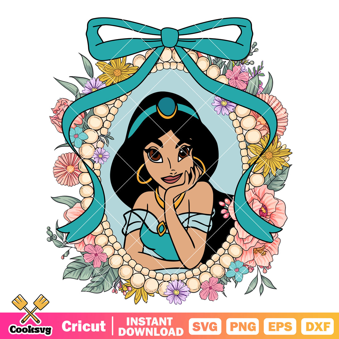 Jasmine Princess Disney Magic Mirror PNG, Jasmine Princess PNG – Cooksvg