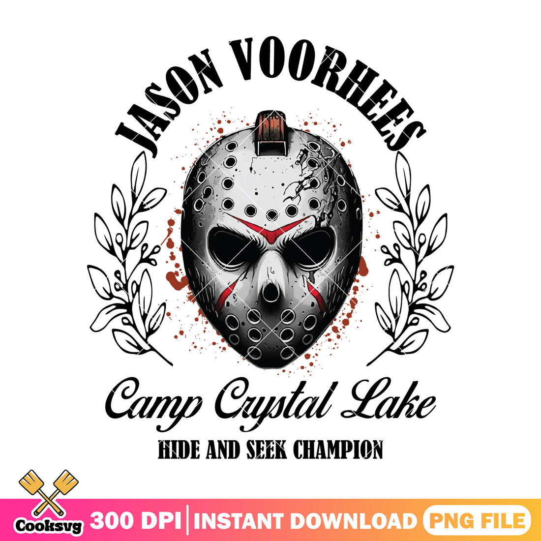 Jason Voorhees design png, horror png, halloween decorations png – Cooksvg