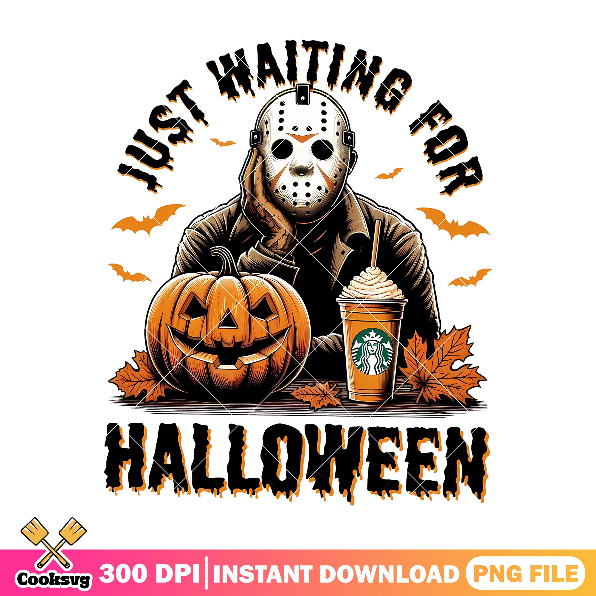 Jason Voorhees with pumpkin png, halloween spirit png, horror movie pn ...