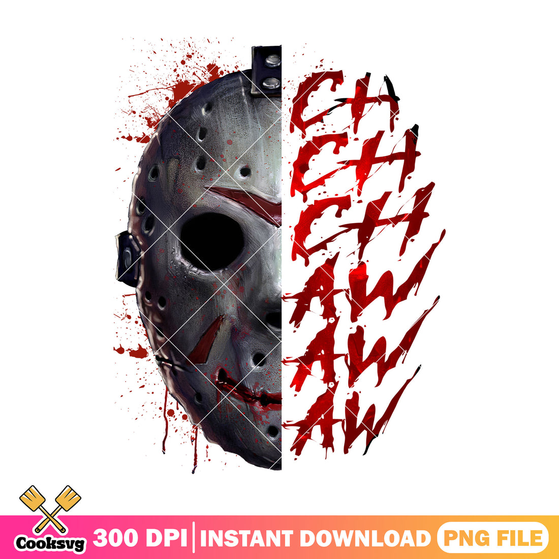 Jason voorhees bloody png, horror movie png, halloween decor png – Cooksvg
