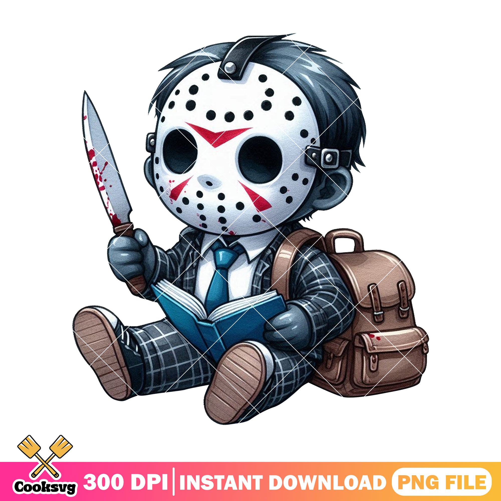 Jason voorhees happy png, jason voorhees fanart png, back to school pn ...