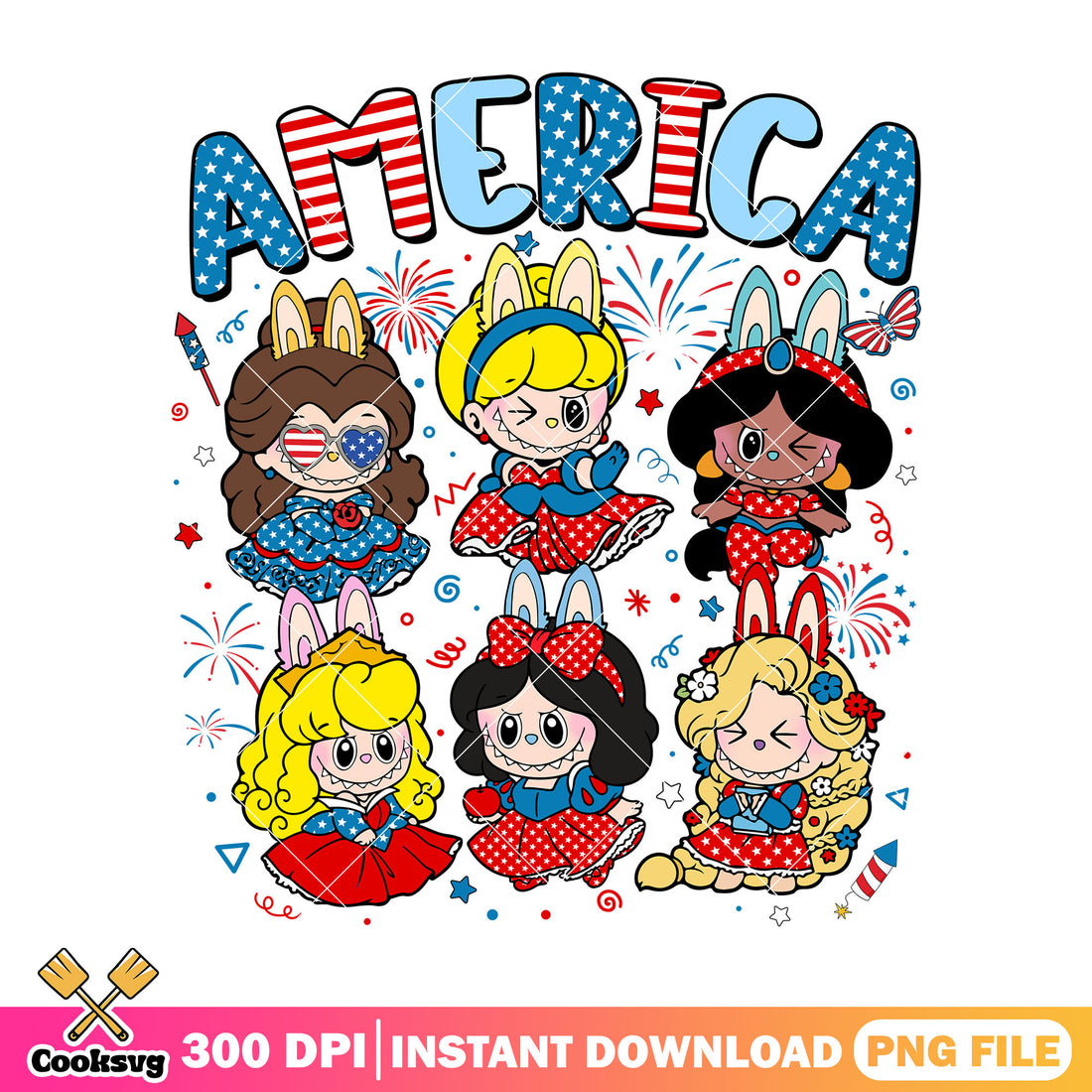 Labubu and american princess png, labubu disney png, labubu png – Cooksvg