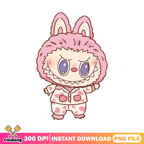 Labubu baby monster png, labubu plush png, labubu pink png – Cooksvg