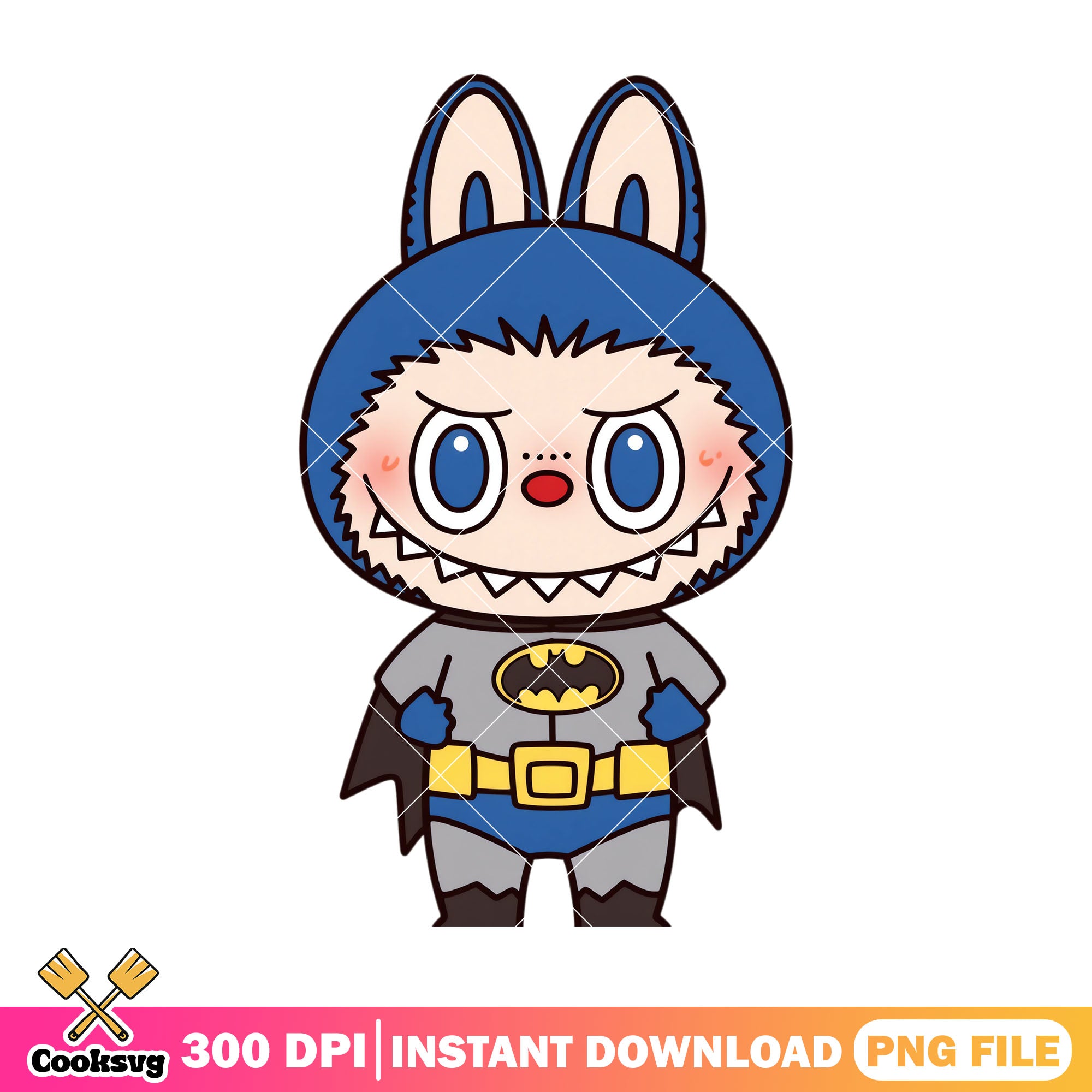 Labubu batman cosplay png, labubu outfit png, labubu cartoon png – Cooksvg