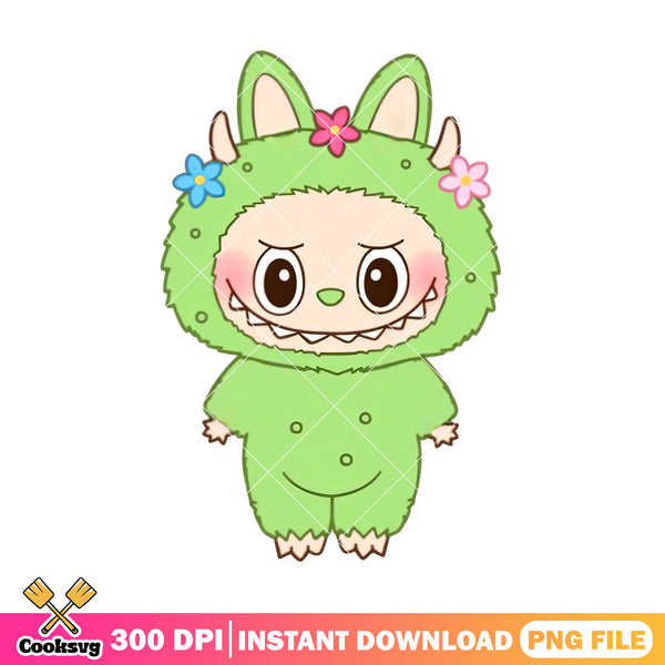 Labubu green design png, labubu art png, labubu png – Cooksvg