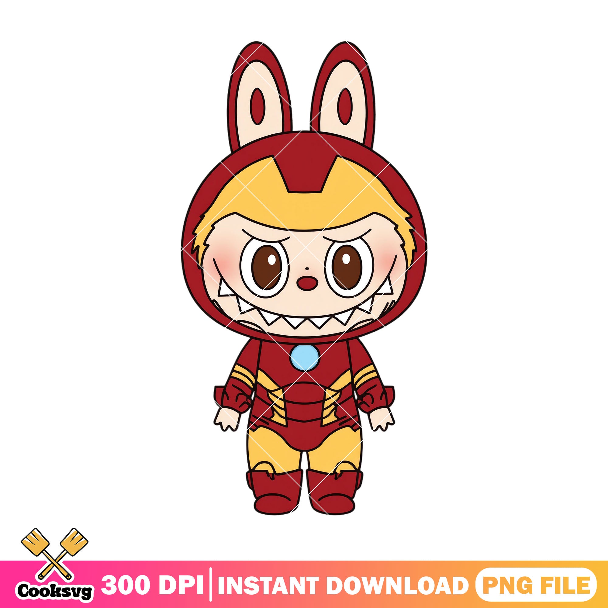 Labubu ironman cosplay png, labubu marvel png, labubu hehe png – Cooksvg