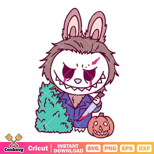 Labubu killer knife svg, pumpkin labubu svg, labubu dolls svg – Cooksvg