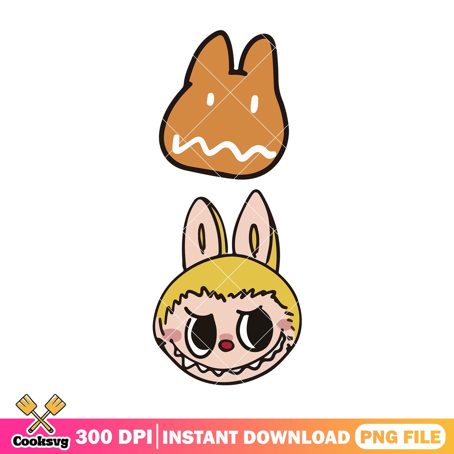 Labubu monster head png, labubu orange png, labubu cute png – Cooksvg