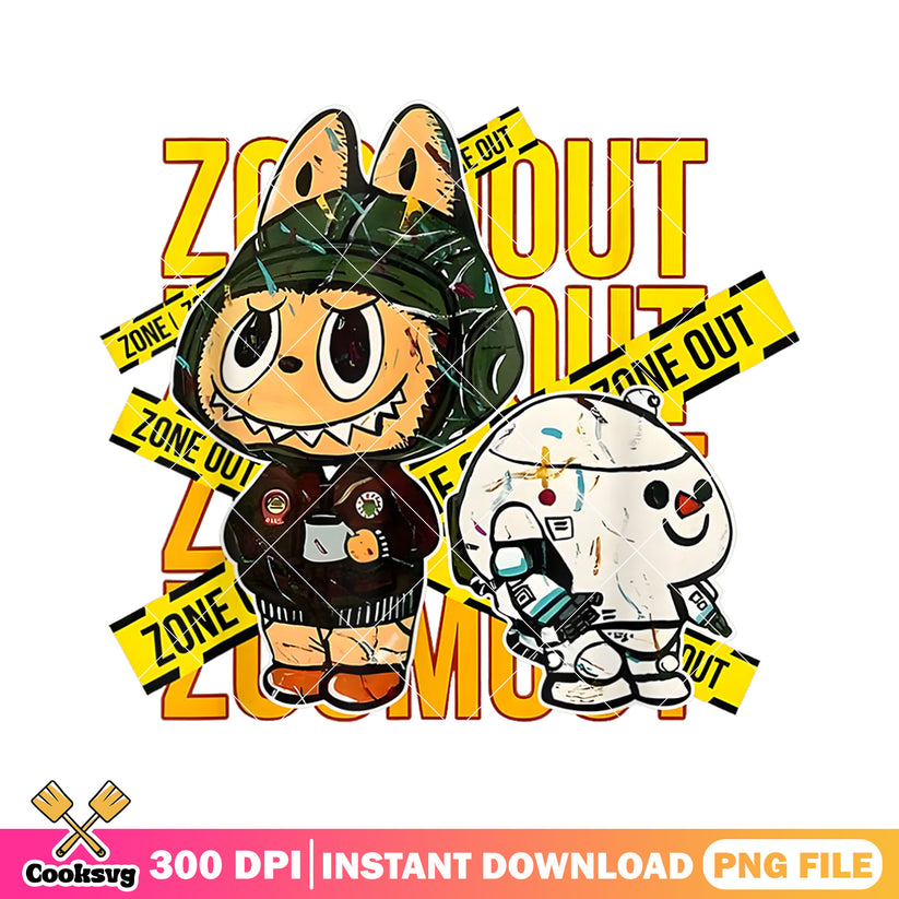 Labubu popmart zone out png, labubu doll png, popmart labubu png – Cooksvg