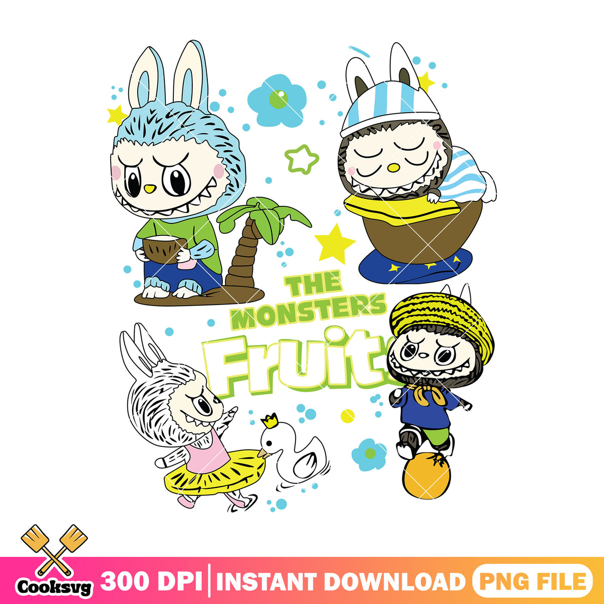 Labubu the monsters fruit png, cute labubu png, labubu picture png ...