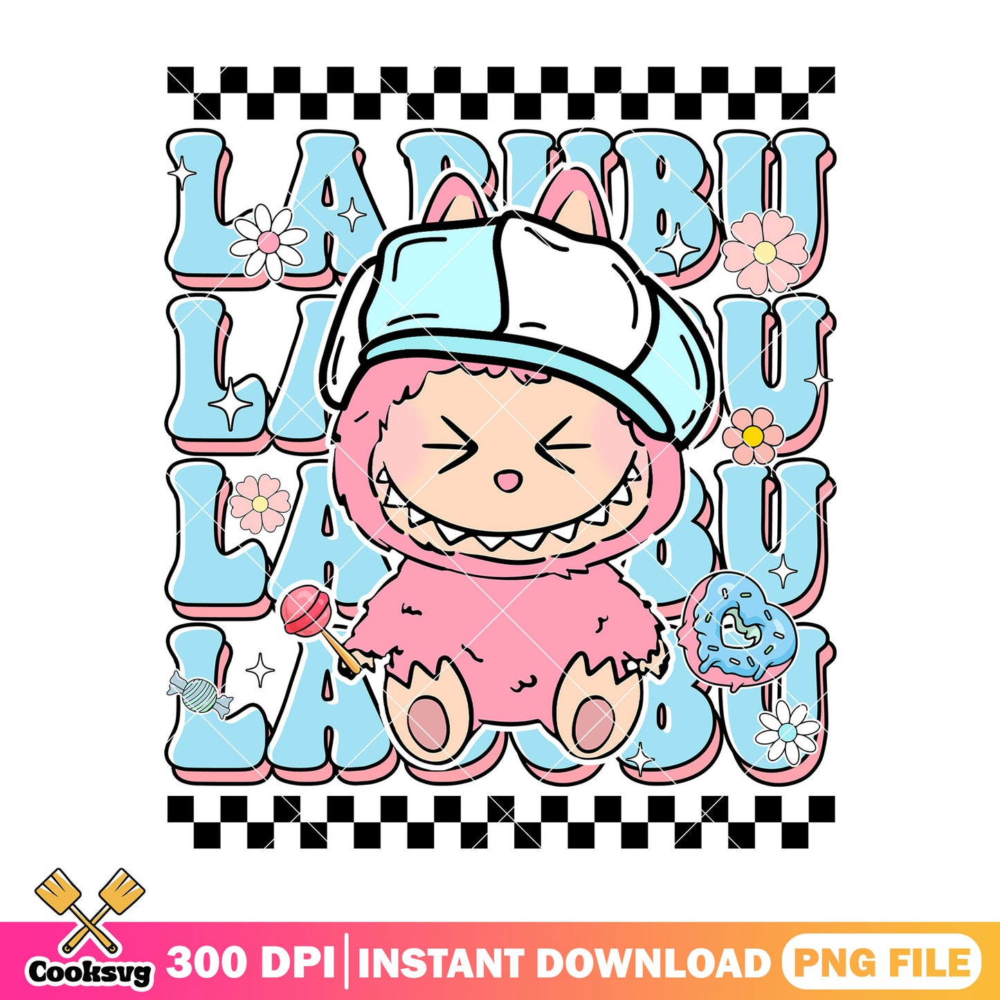 Labubu with nice hat png, labubu hehe png, labubu pink png – Cooksvg