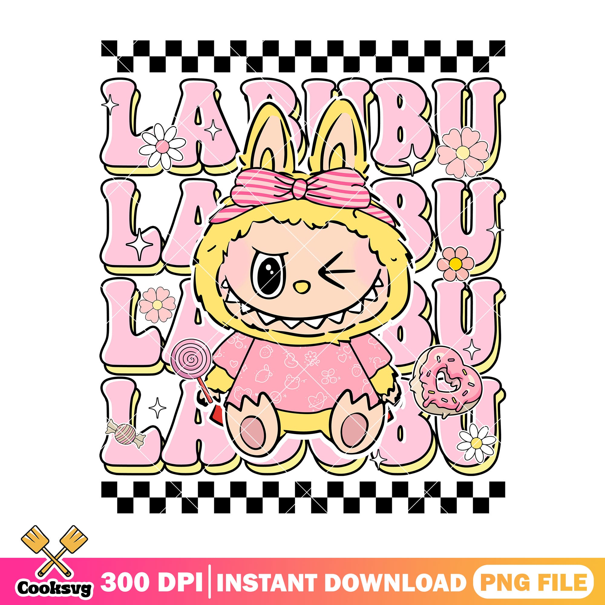 Labubu with pink clothes png, labubu yellow png, labubu hehe png – Cooksvg