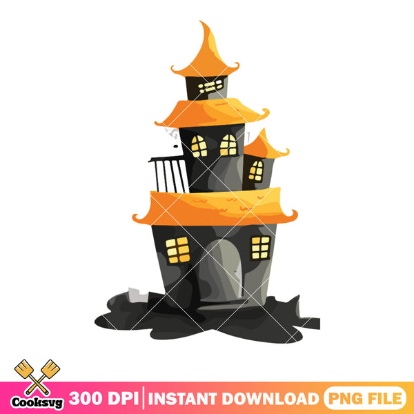 Light house spooky png, spooky lighthouse png, halloween night png ...