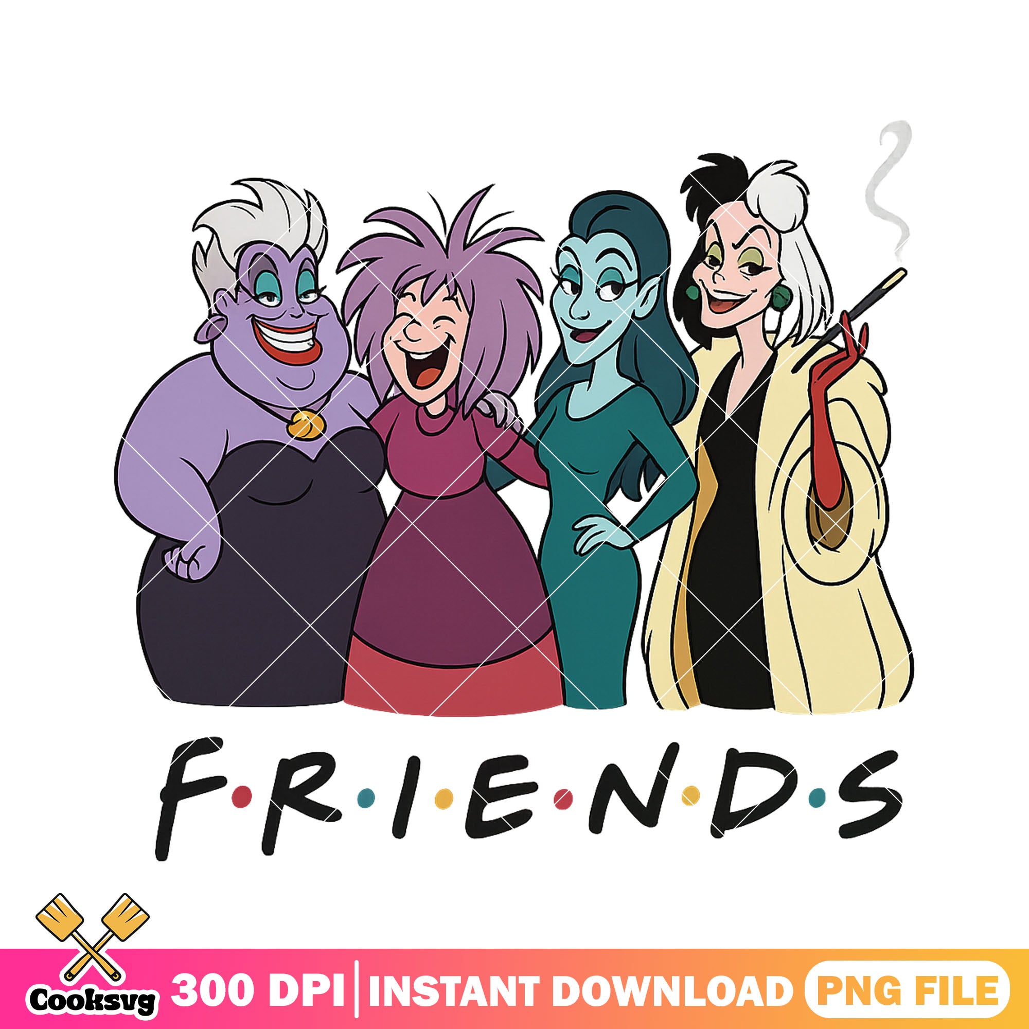 List disney villain characters design png, dsiney friends png – Cooksvg