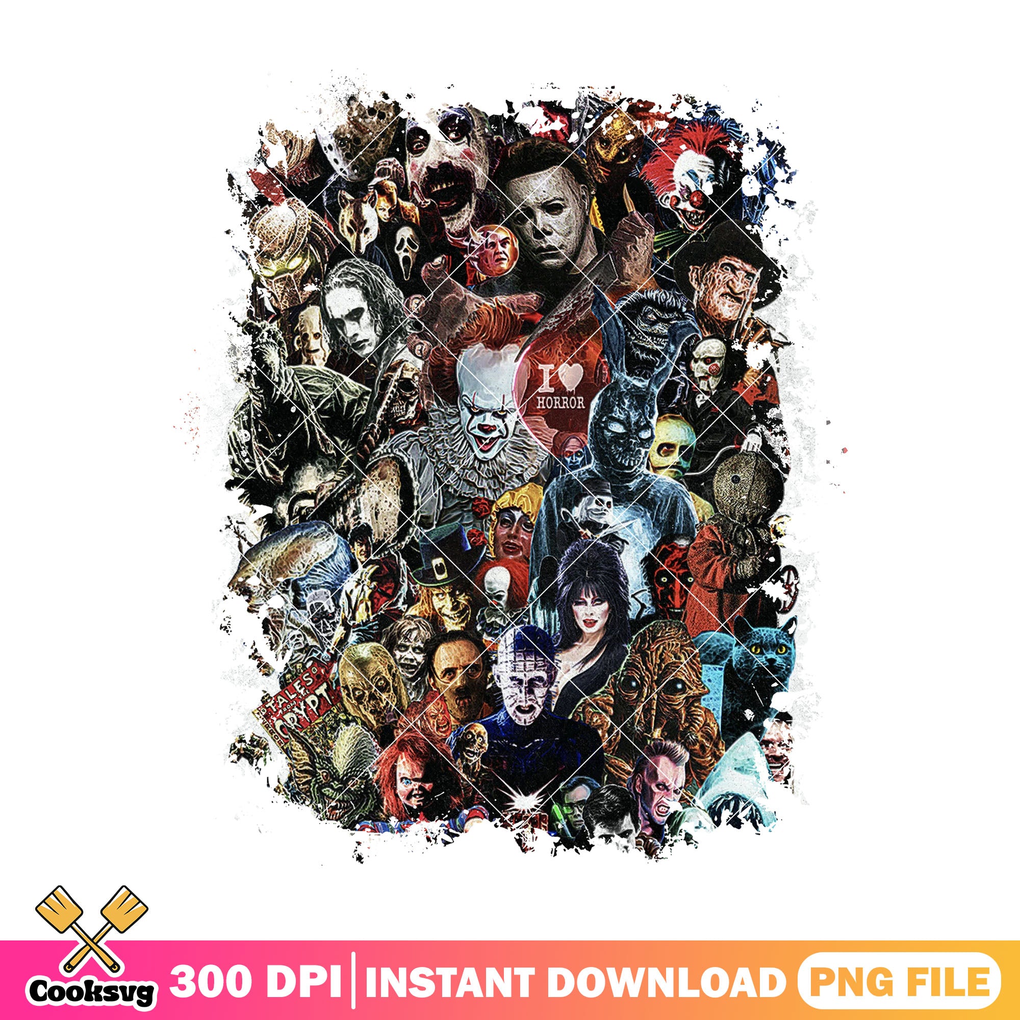 List of horror movie killers design png, hubie halloween cast png – Cooksvg