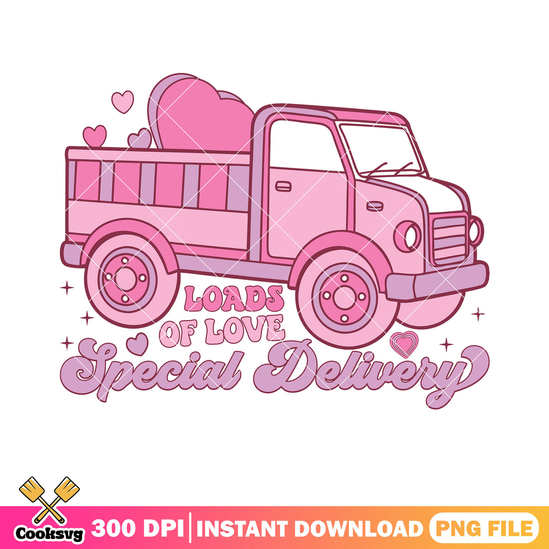 Load of love special delivery png, valentine love png, valentine style ...