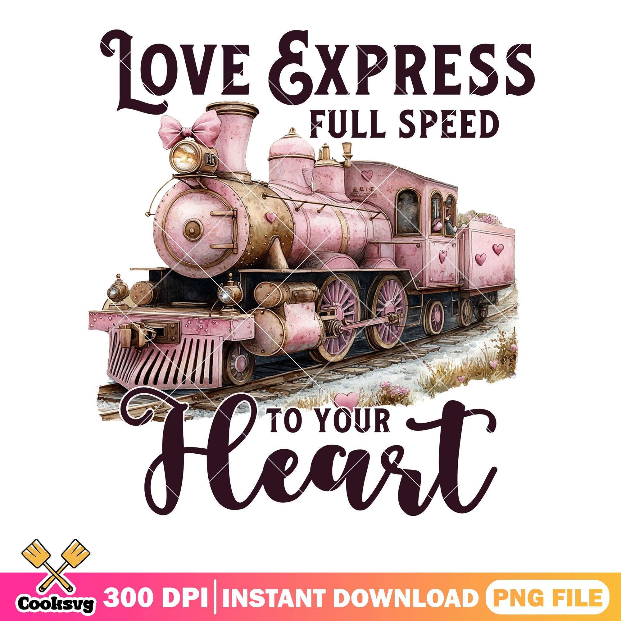 Love Express Valentines png, north pole png, valentines gifts png – Cooksvg