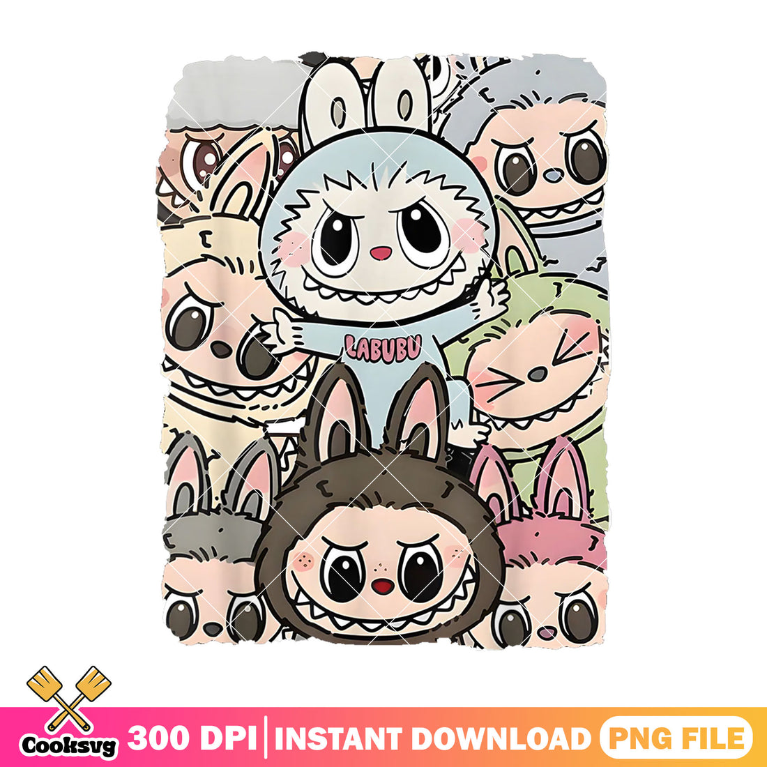 Love labubu the monster character png, love labubu png, labubu dolls p ...