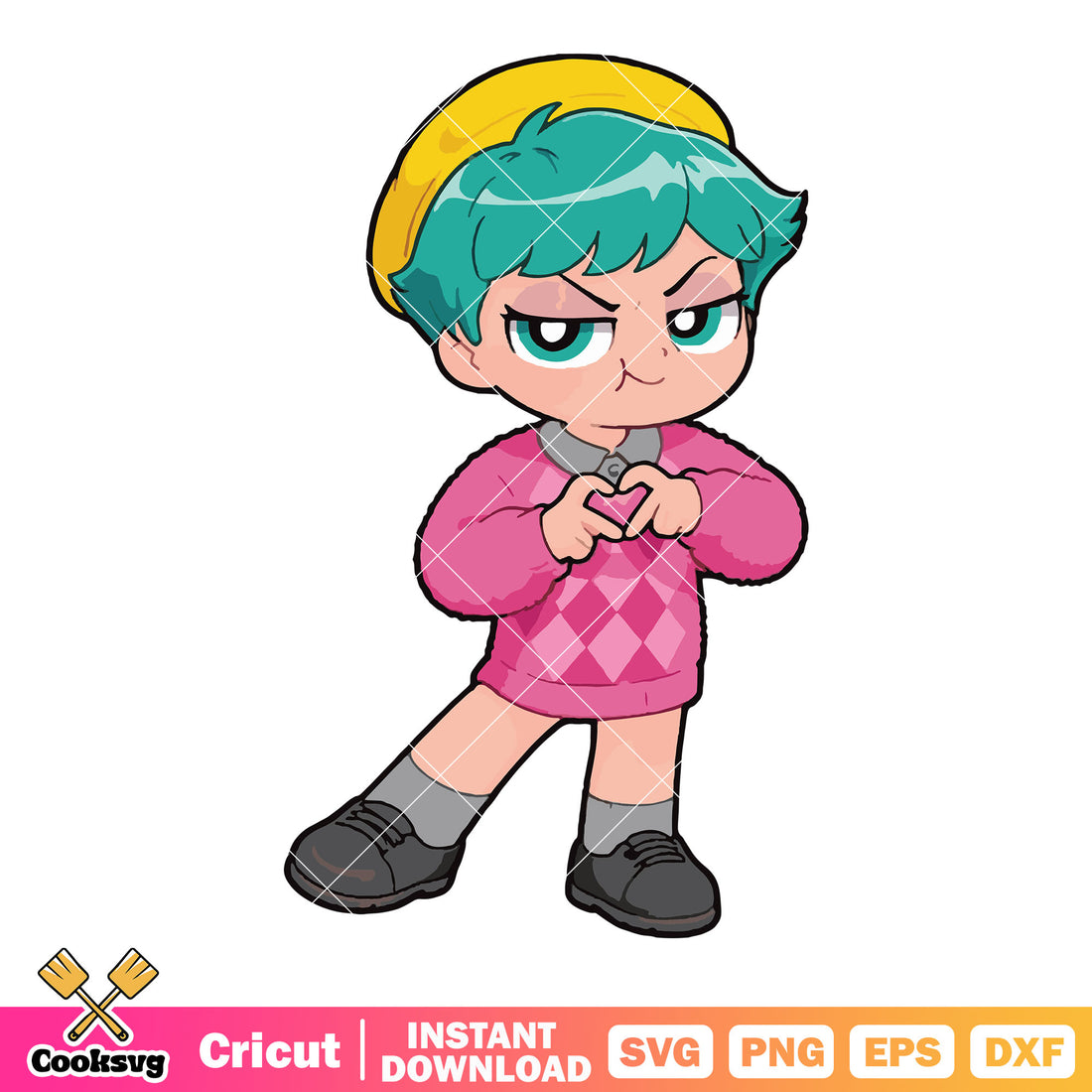 Love shot baby chibi svg, love saja boys svg, baby saja svg – Cooksvg