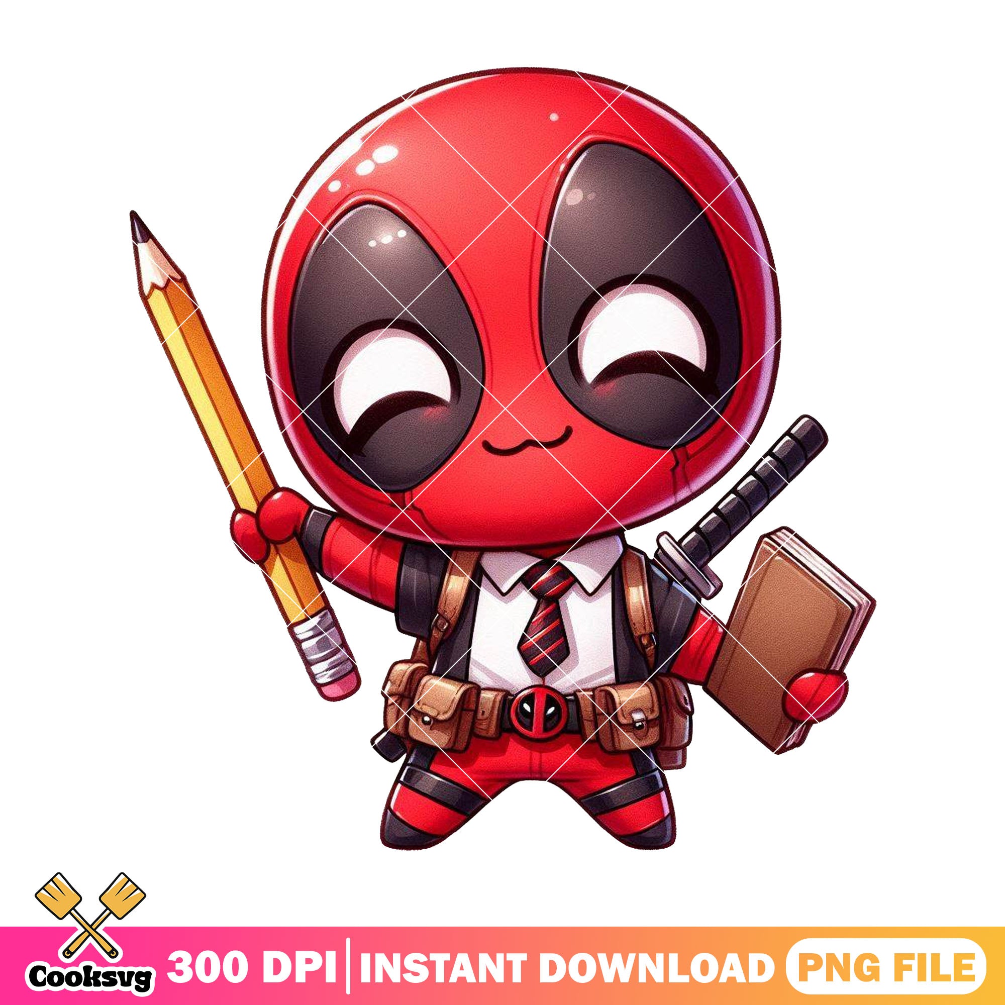 Marvel deadpool happy png, deadpool png, happy back to school png – Cooksvg