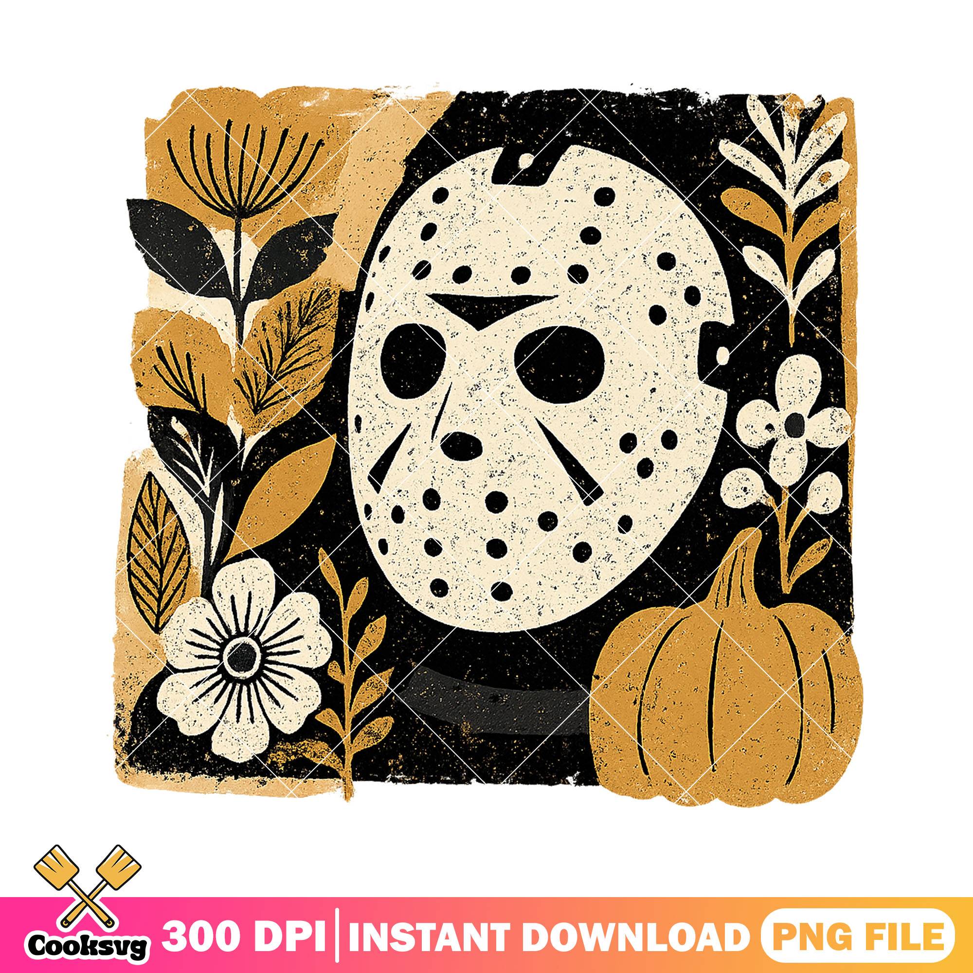 Mask of jason design png, halloween jason png, horror jason png – Cooksvg
