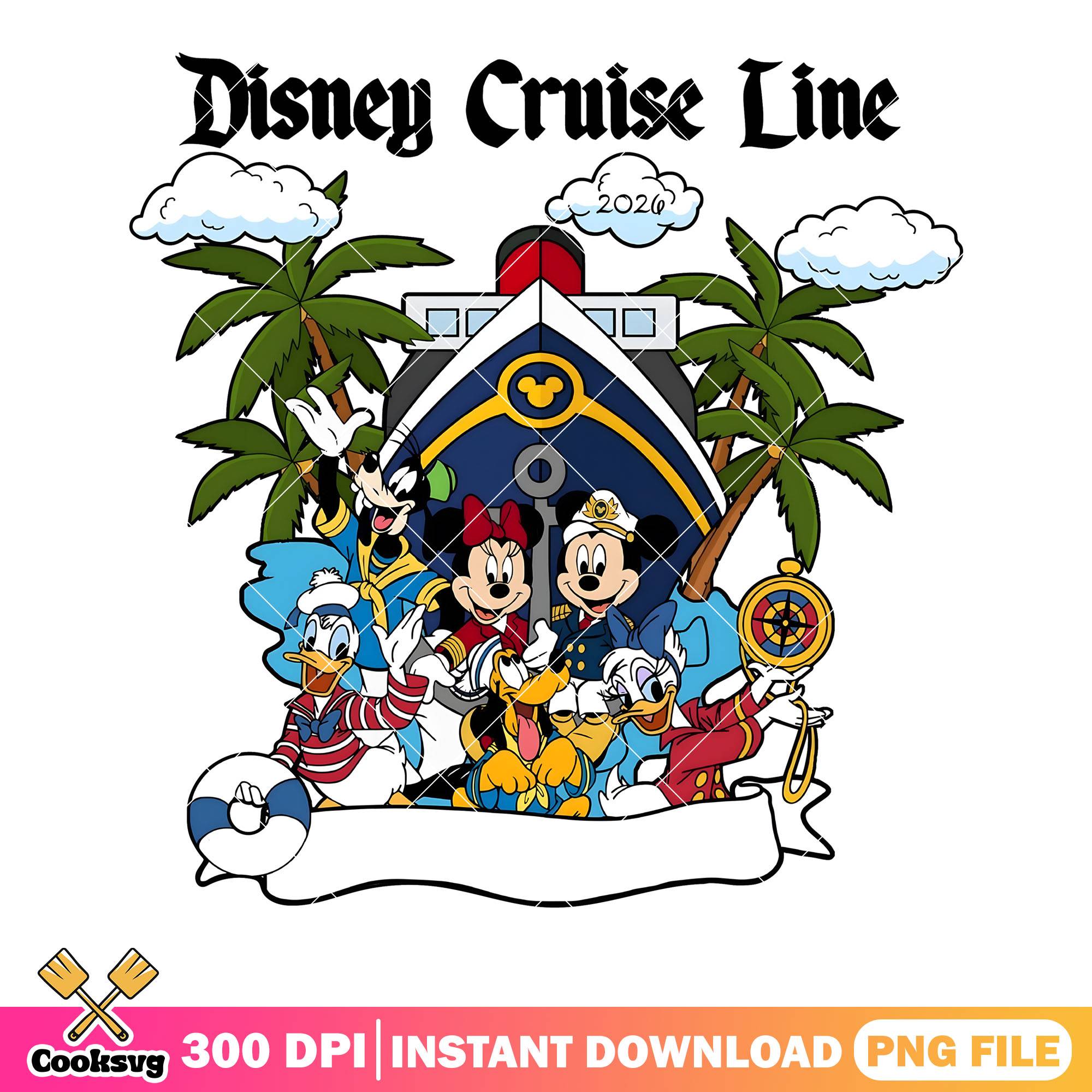 Mickey and friends cruise png, disney cruise line png, cruise travel p ...