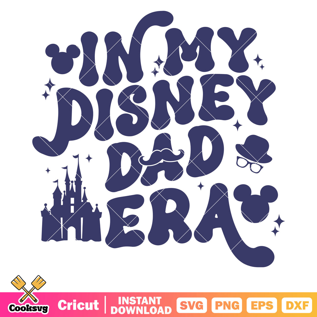 Mickey castle disney in my dad era svg, mickey mouse disney svg, micke ...