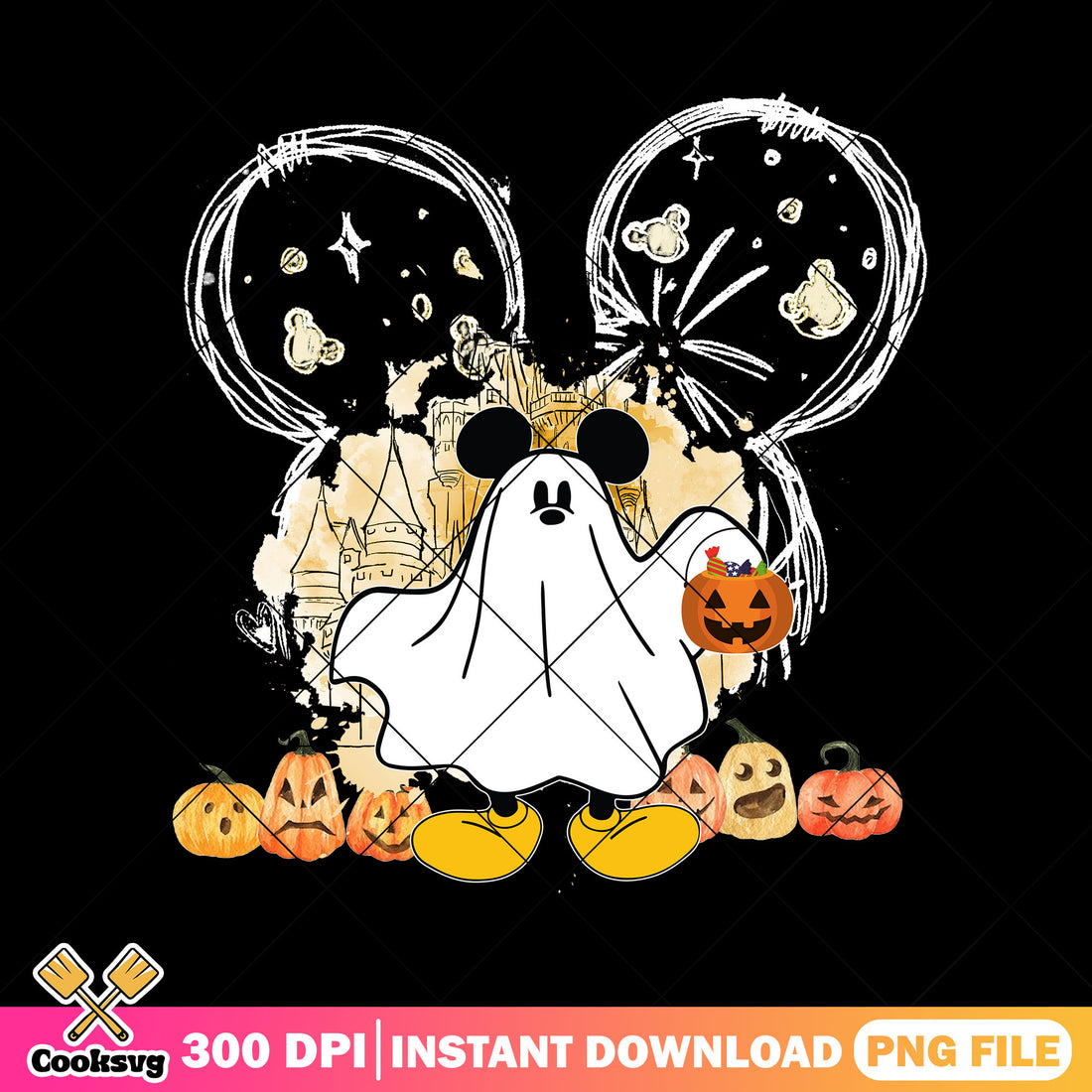 Mickey cosplay ghost png, halloween disney png, mickey cute png – Cooksvg